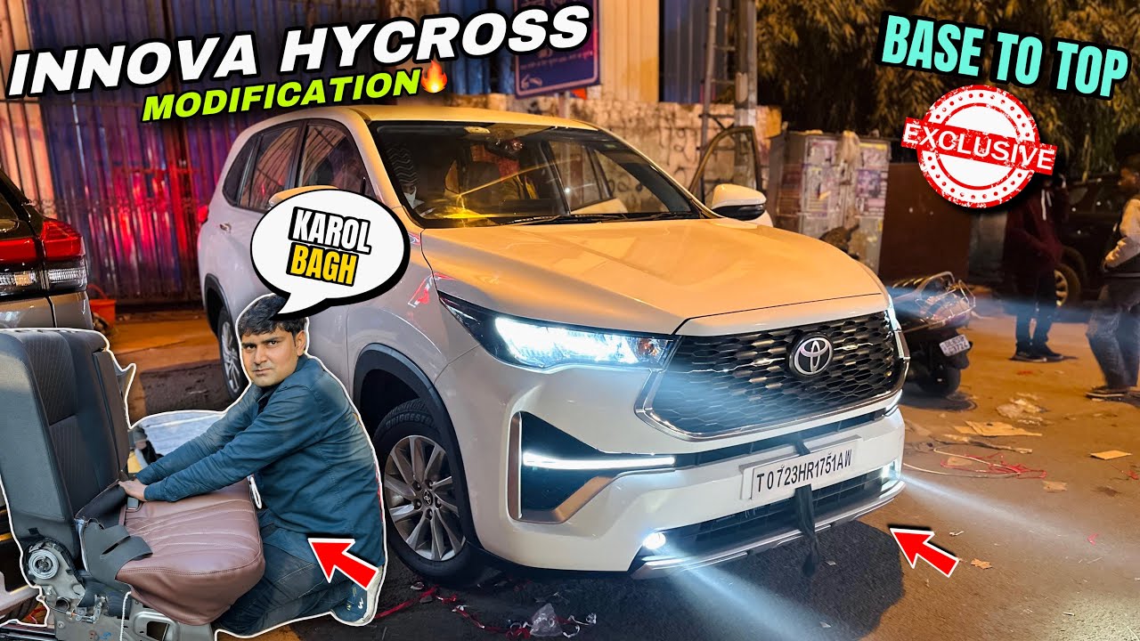 Innova Hycross Base to Top Modification🔥| Hycross Modified😍 - YouTube