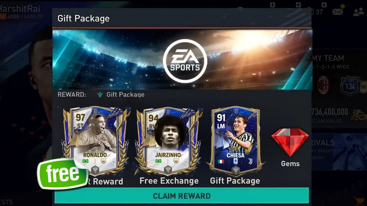 FREE 90-94 TOTY GIFT PACKAGE!! NEW EXCHANGE ICON JAIRZINHO TOTY FC ...