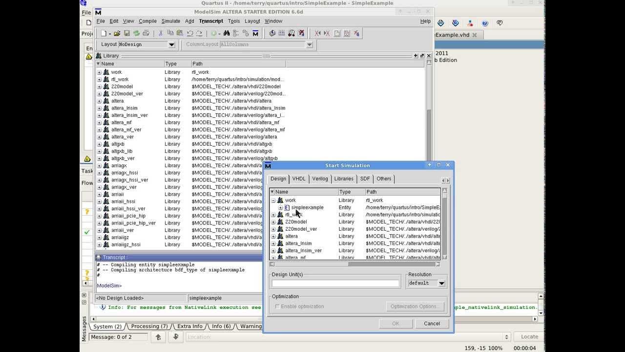 How to force a value to input in modelsim - YouTube