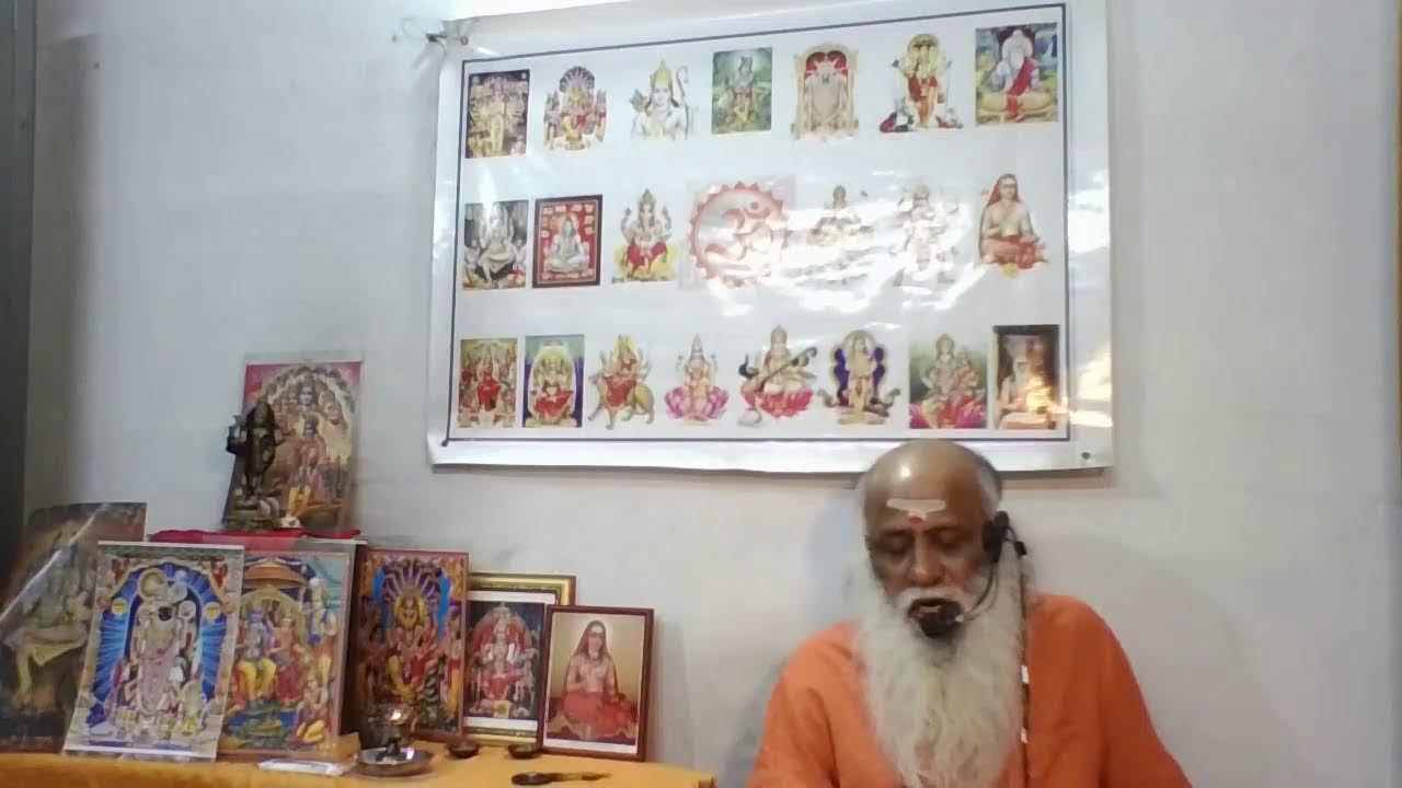 189 HINDI SATSANG ON TITLE "SRI ADI SHANKARA GRANTHA ADHYAYANA SADHANA ...