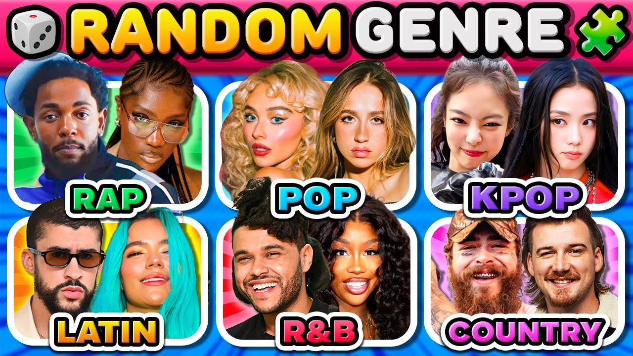 Save One Song: RANDOM Genre, 12 Genres, 6 Songs Challenge! | Music Quiz ...
