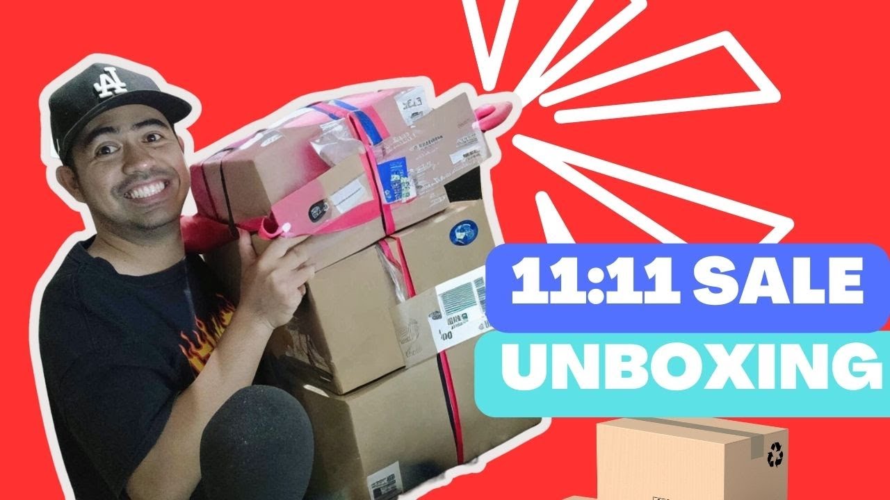 Unboxing: Budol Items 11:11 LAZADA SALE!!!! - YouTube