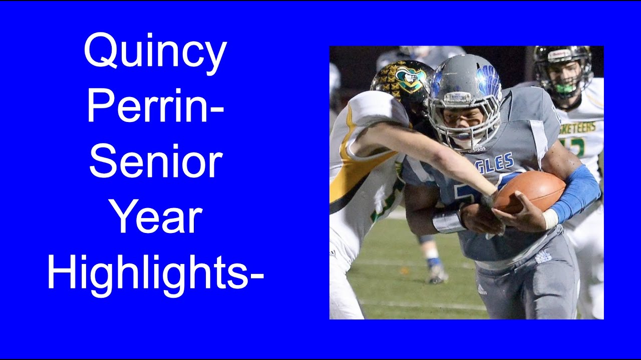 Quincy Perrin (RB) Senior Year Highlights- Scott HS - YouTube