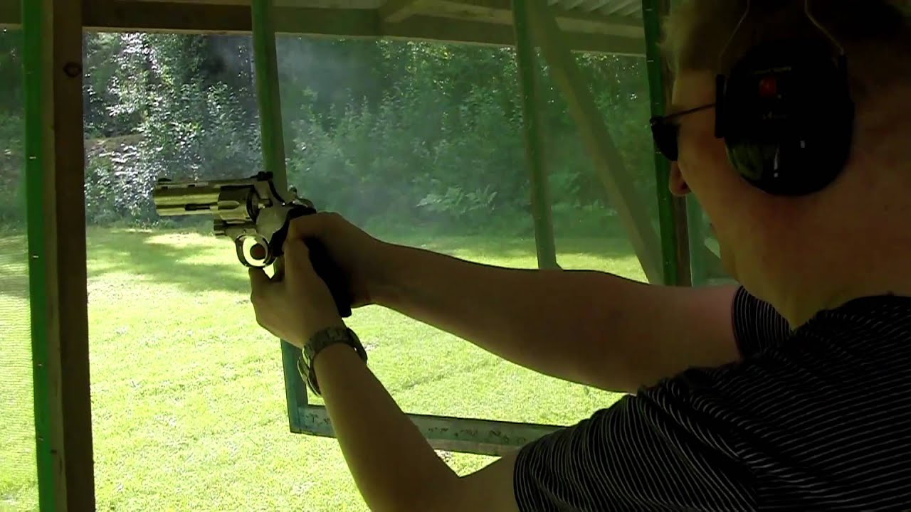 Colt Python 9mm with normal and magnum rounds - YouTube