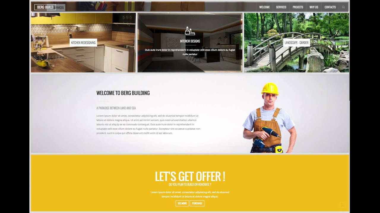 Build Template ( multipurpose template ) - YouTube