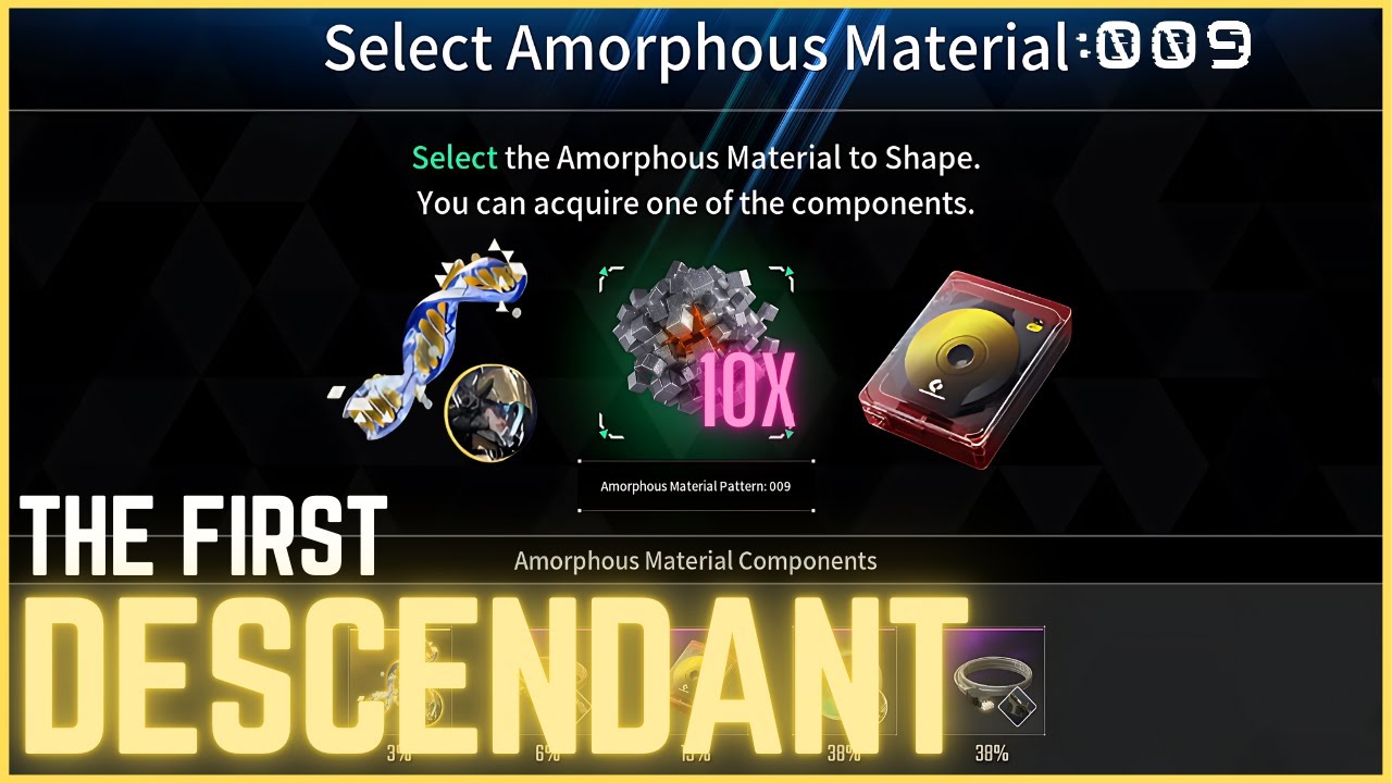 UNPACK 10x Amorphous Material Pattern: 9 \ Bunny Electric Condense ...