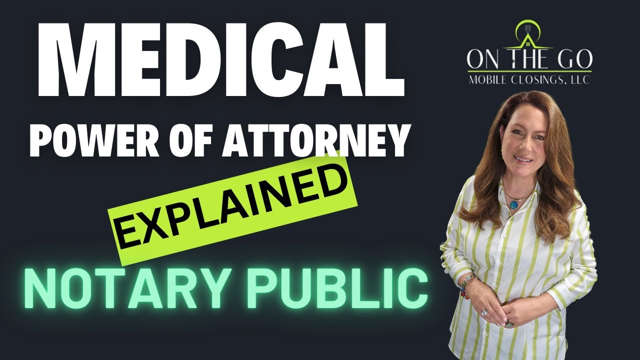 Medical Power Of Attorney Explained - YouTube