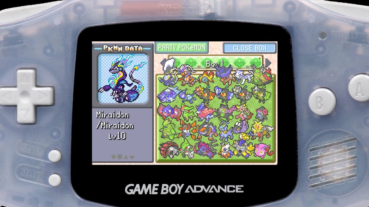 SAVE FILE POKEMON BLUE STARS 4 [START OF GAME] - YouTube