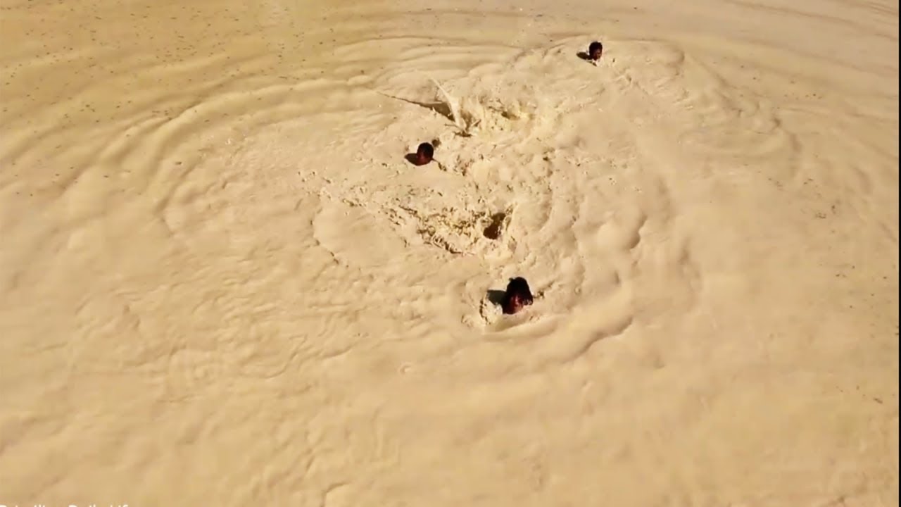 3 Great Men Build The Most Creative Mud House With Water Slide And ...