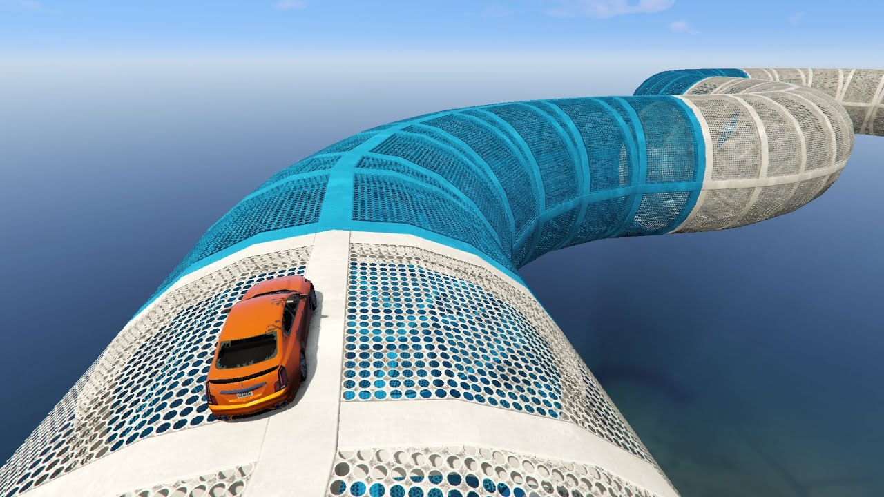 A Race Of Large Tubes Joined Together - GTA 5 Online - YouTube