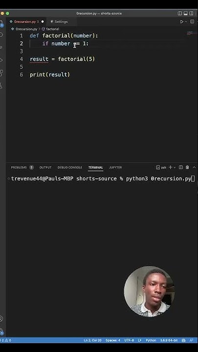 PROGRAMMING: Recursion and Factorial - YouTube