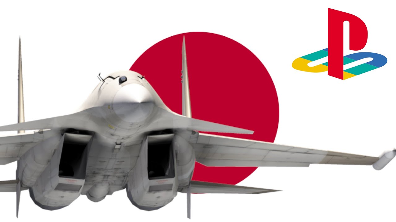 Japan only Playstation 1 Aircraft Games - YouTube