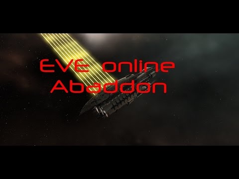 EVE online Abaddon тестим фит для ближнего боя с хорошим ДПС - YouTube