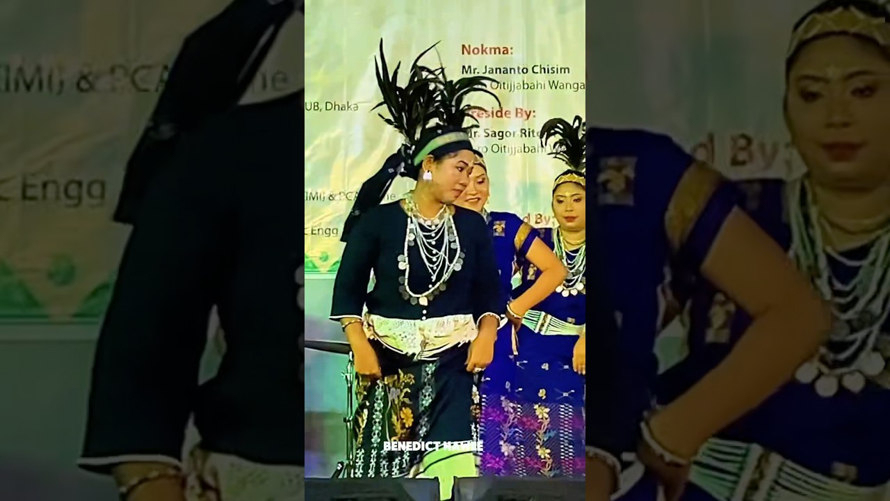 Traditional dance of Garo indigenous people’s. #dhakawangala # ...
