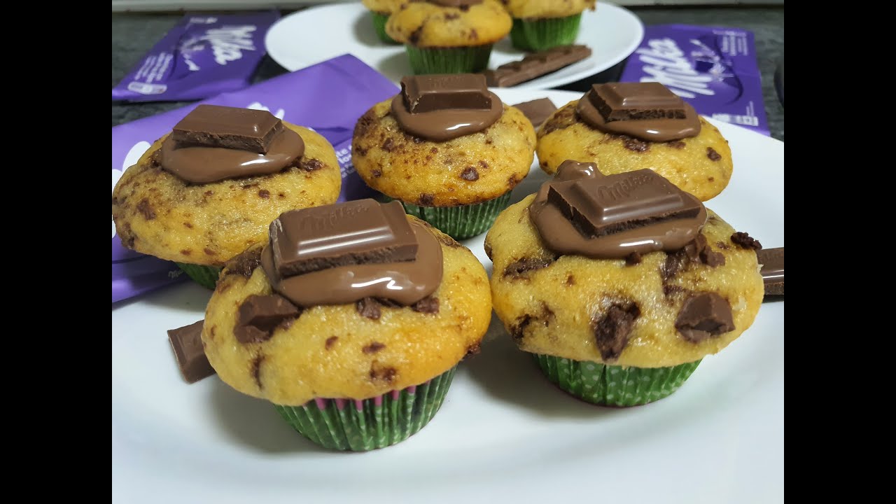 MUFFINS MILKA!!! - YouTube
