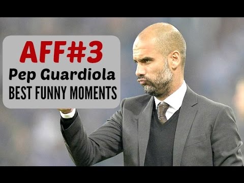 Best Funny Moments Of Guardiola┃AFF#3 - YouTube