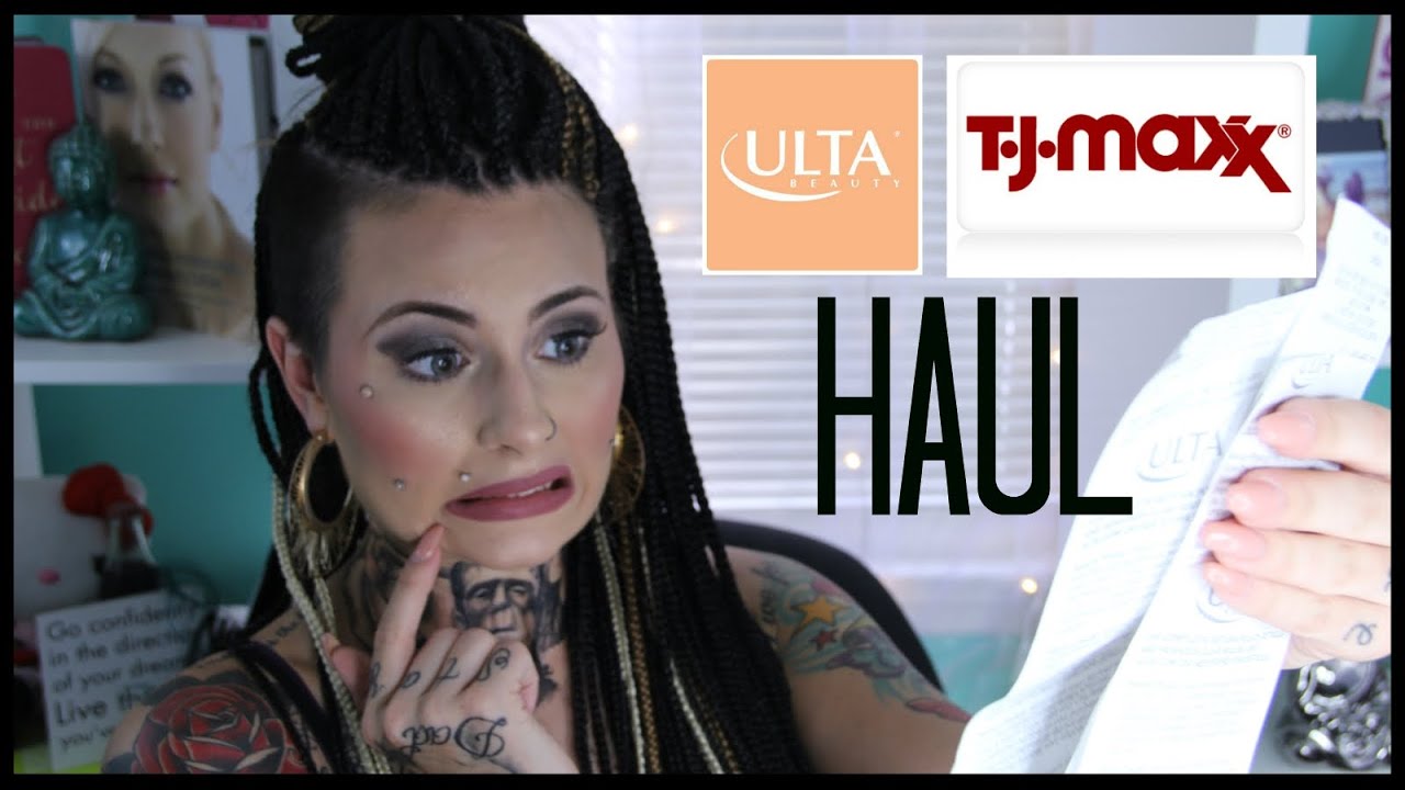 HUGE HAUL - ULTA/TJ MAXX | MARIAH MCLEAN - YouTube