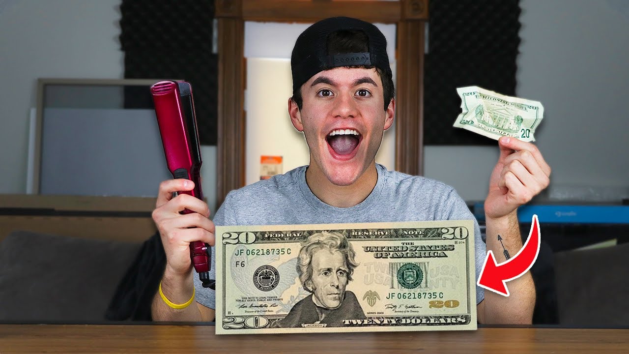 How To Straighten Your Money!! (Satisfying) - YouTube