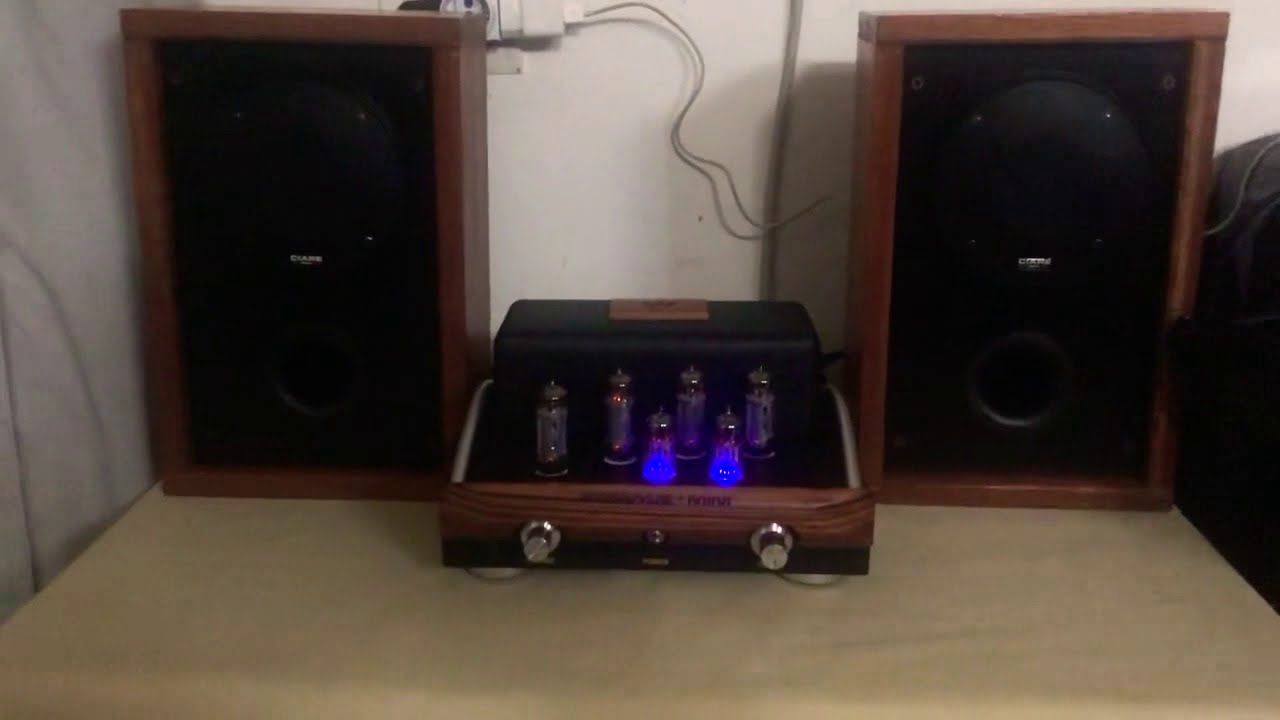 Amplificatore valvole Mengyue Mini + diffusori monovia autocostruiti ...