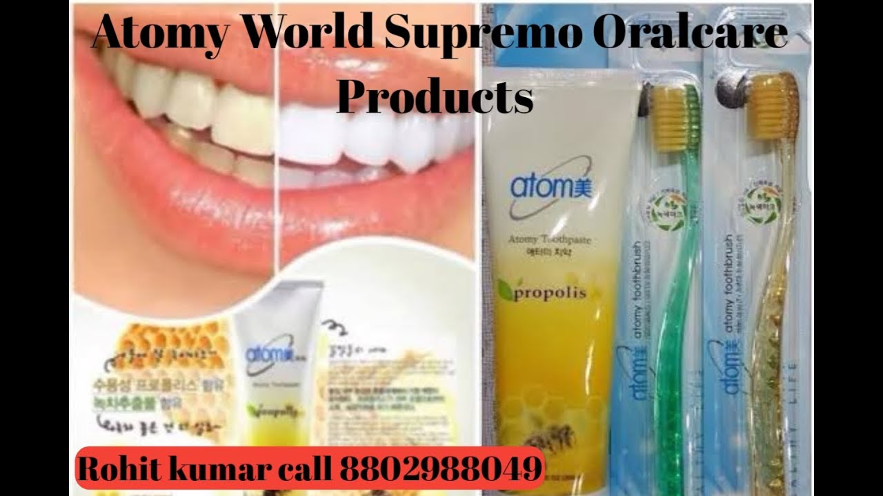 Atomy world best oralcare products - YouTube