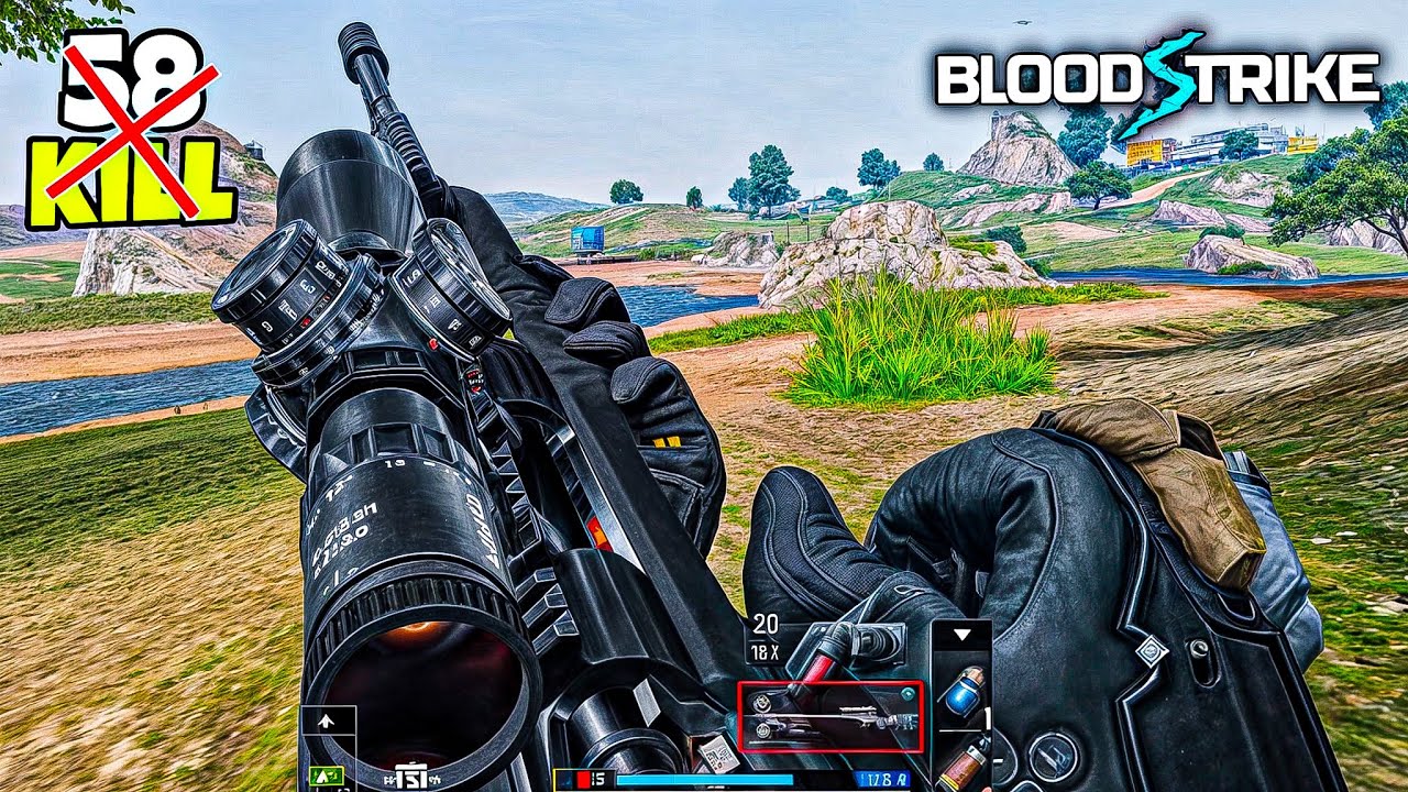 AKM + SNIPER COMBO 🔥 SOLO VS SOLO BLOOD STRIKE ULTRA GRAPHICS GAMEPLAY ...