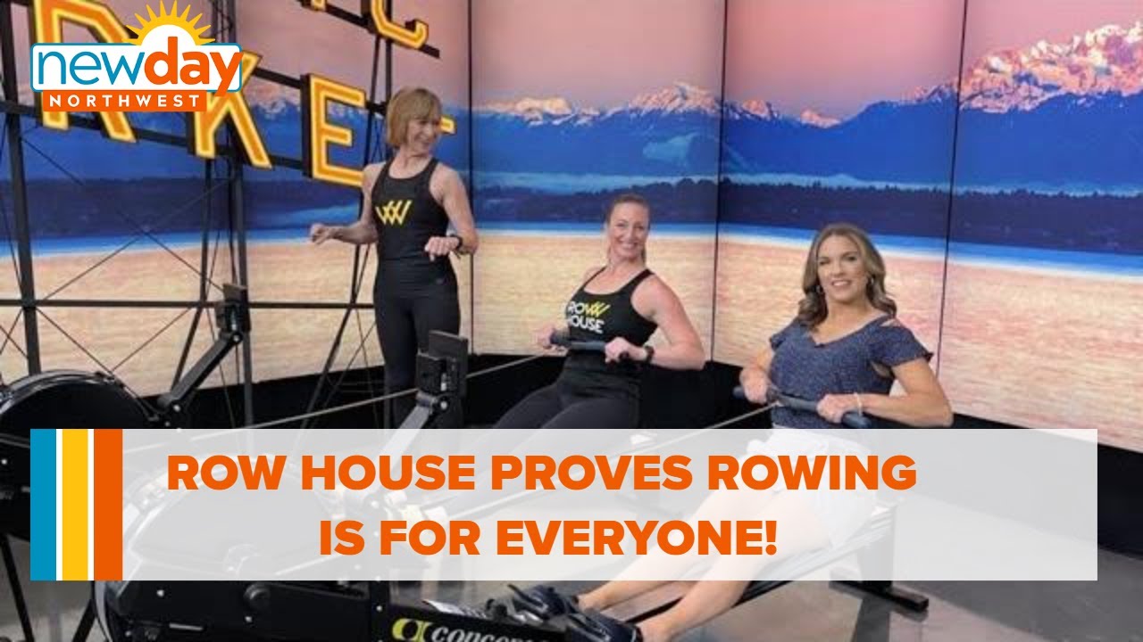 Row House proves rowing is for everyone! - New Day NW - YouTube