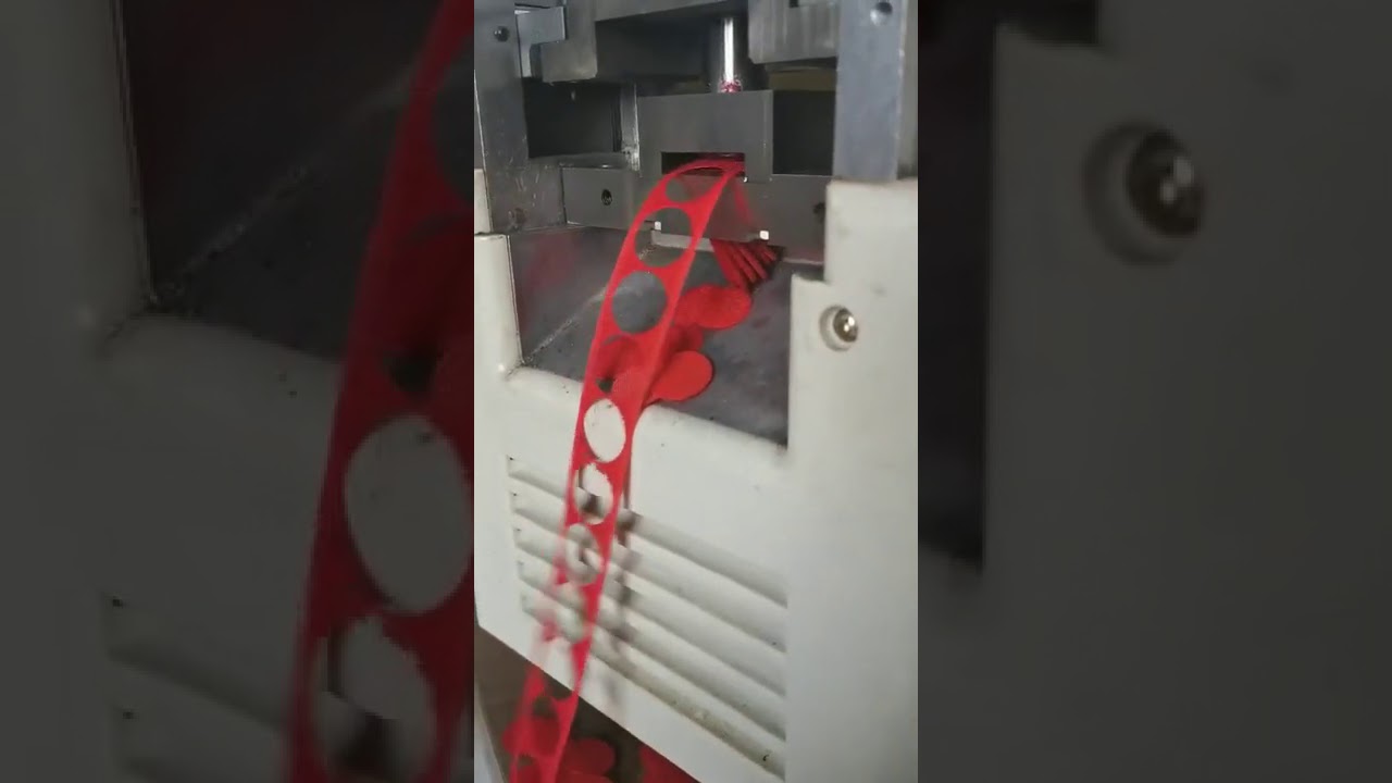 Jack Fang Round Shape Velcro Cutting Machine I Velcro Cutting Machine I ...