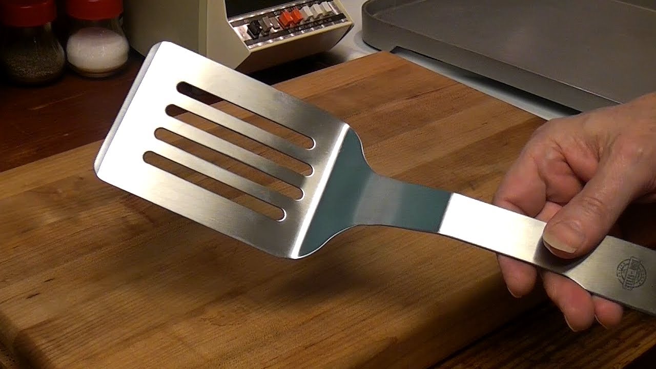 Awesome Grill Spatula! GEFU BBQ Style Turner / Chef Way Stove Top ...