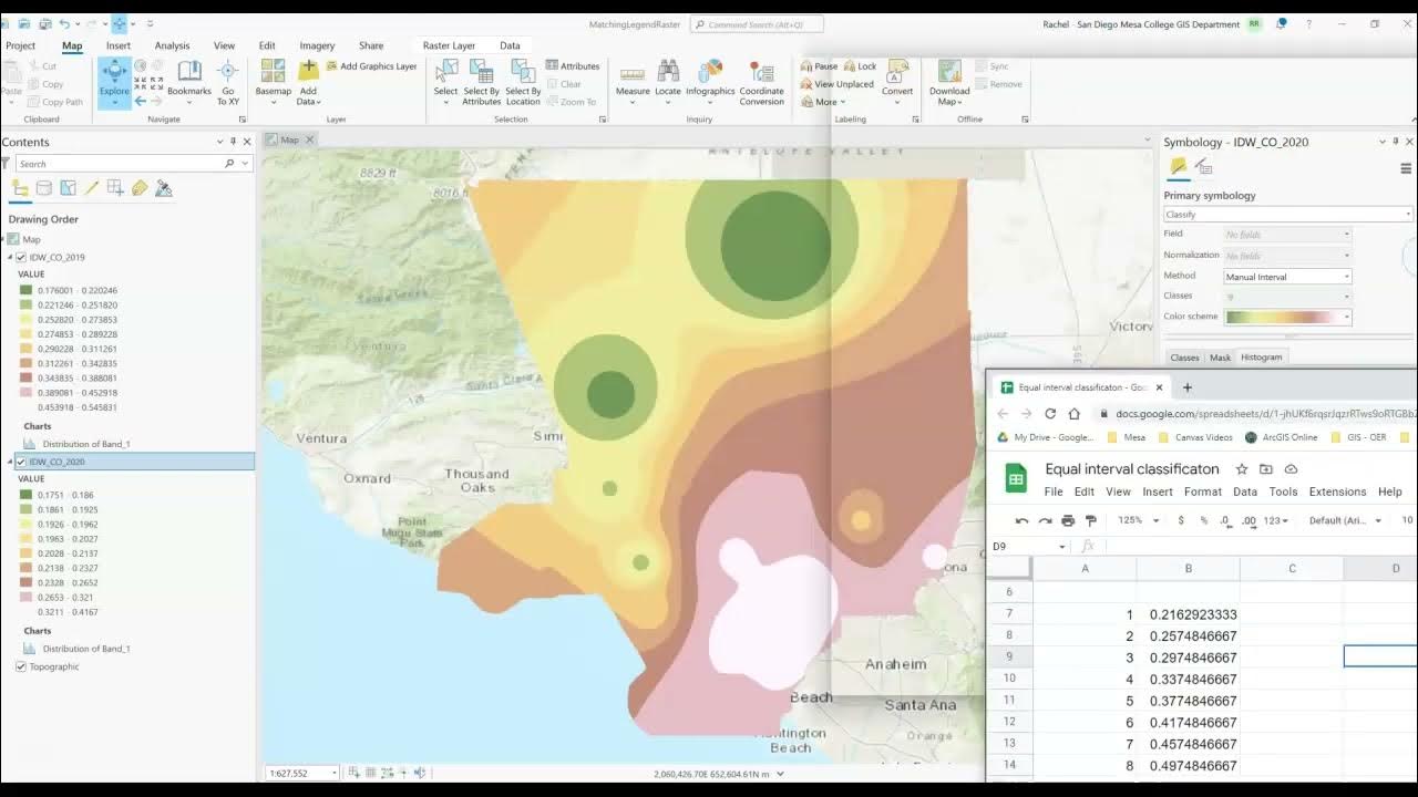 GISG112: Saving symbology for raster data - YouTube