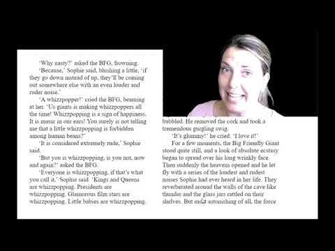 "The BFG" Chapter 10 Read Aloud with Text - YouTube