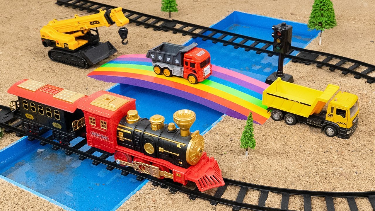 DIY Science Project: Road Construction with Mini Truck & Roller | DIY ...