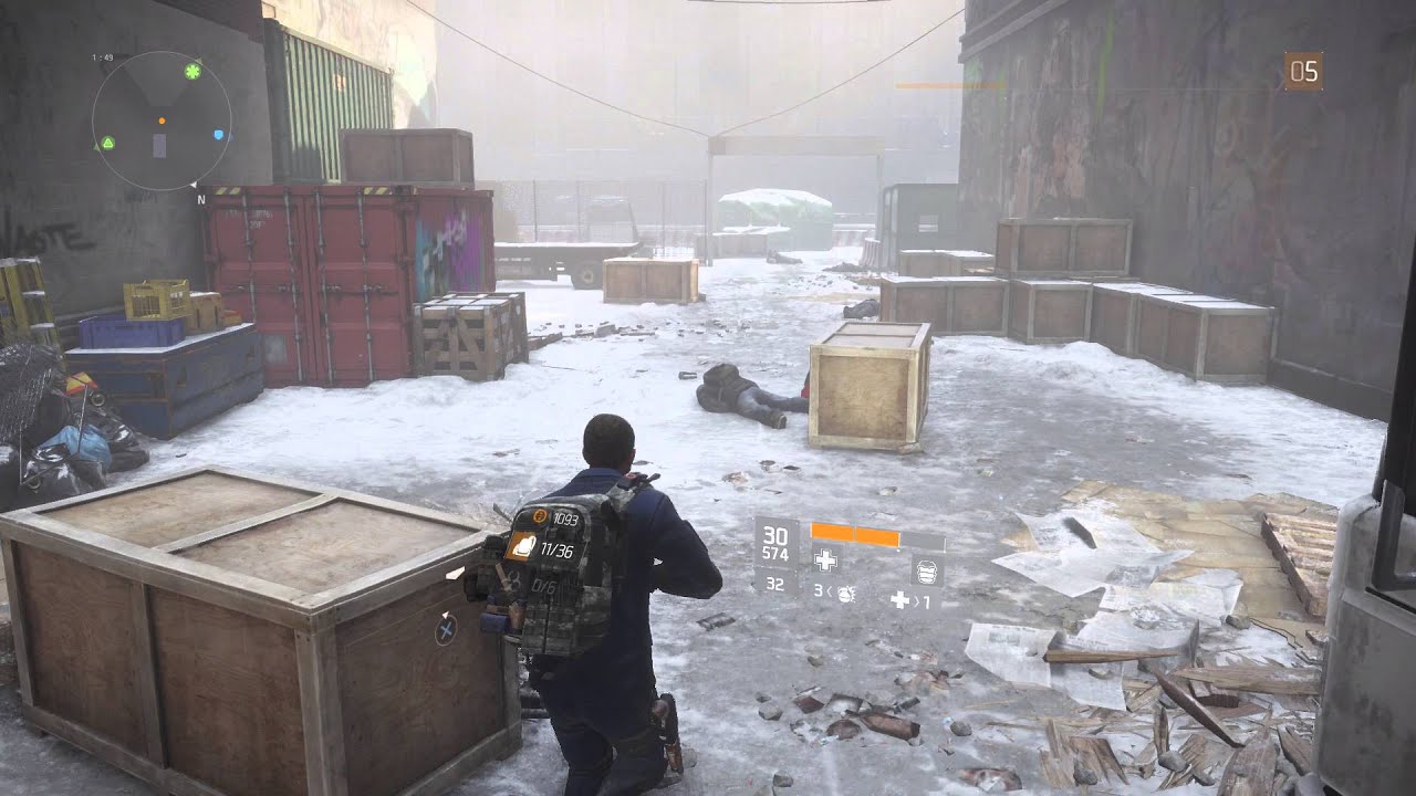 The Division - Safety Vest, 4x Weapons Part (Farming Gameplay) Burst ...