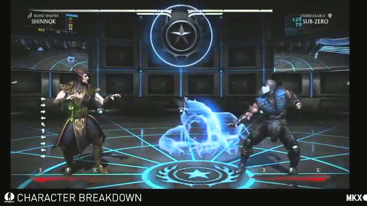 Mortal Kombat X: Shinnok Gameplay! MKX: Tutorial - Impostor, Shaper ...