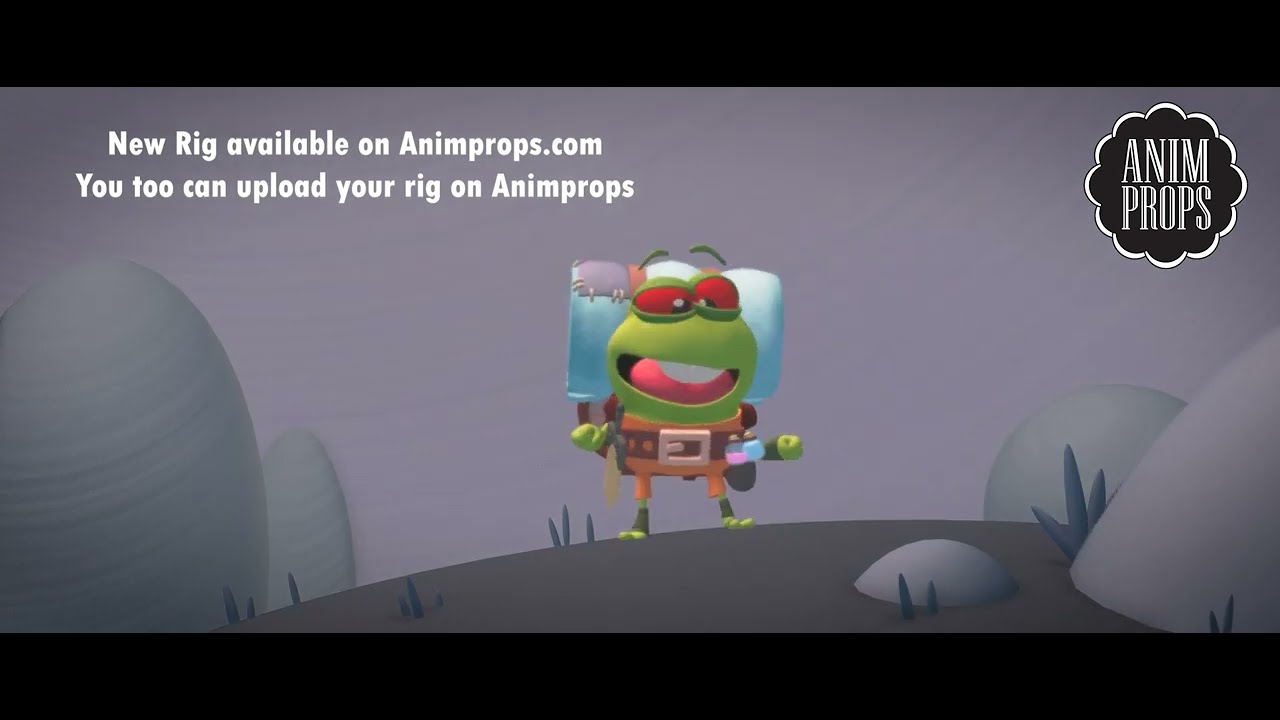 New Free Rig Available on Animprops.com - YouTube