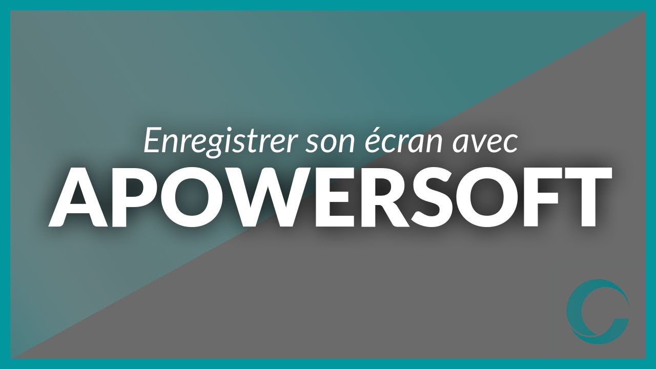 Utilisation de Apowersoft (Windows) - YouTube