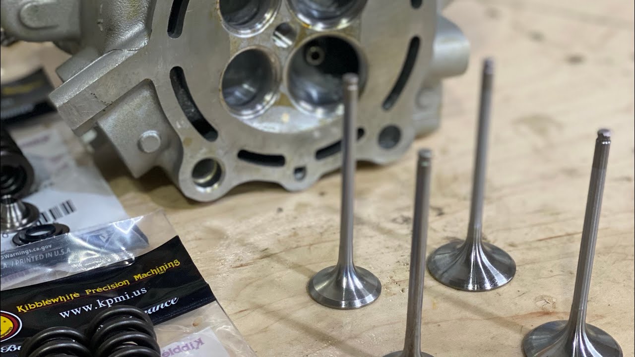 Cylinder Head assembly 250f @CA_Powersports #dirtbike #kawasaki #kx250f ...