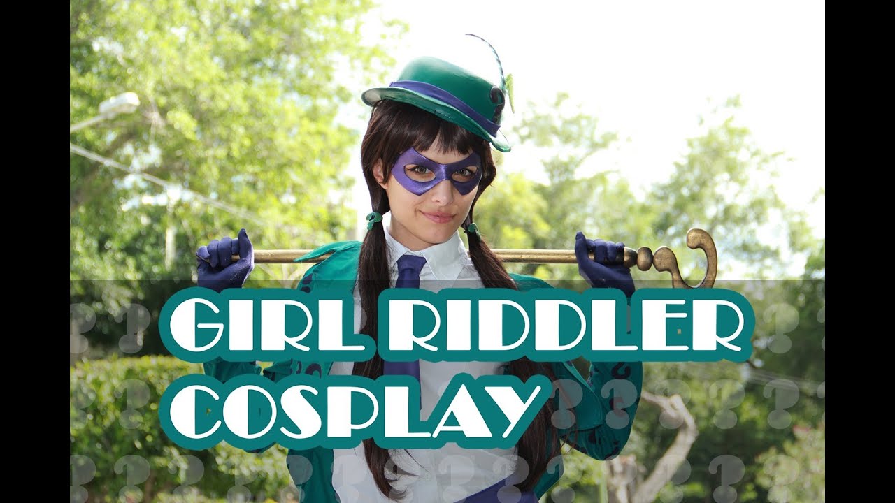 Riddler girl cosplay by Angela Bermudez - YouTube