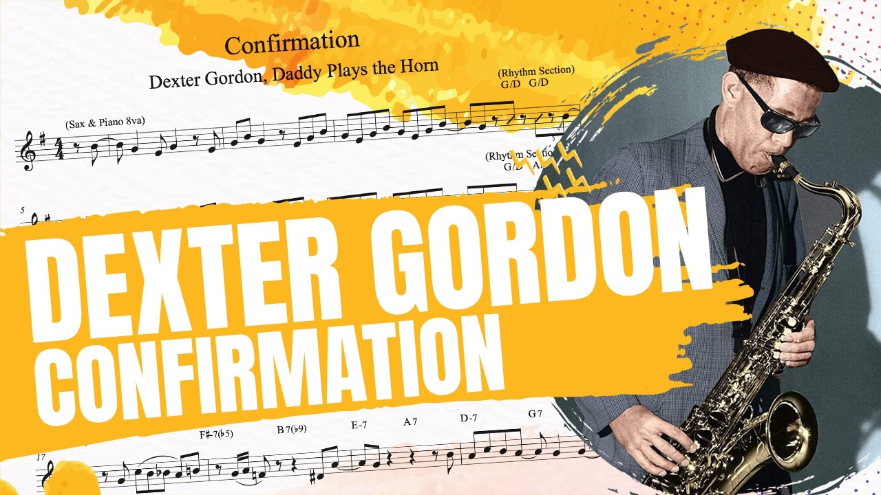 Dexter Gordon - Confirmation - Tenor Saxophone Melody & Solo ...