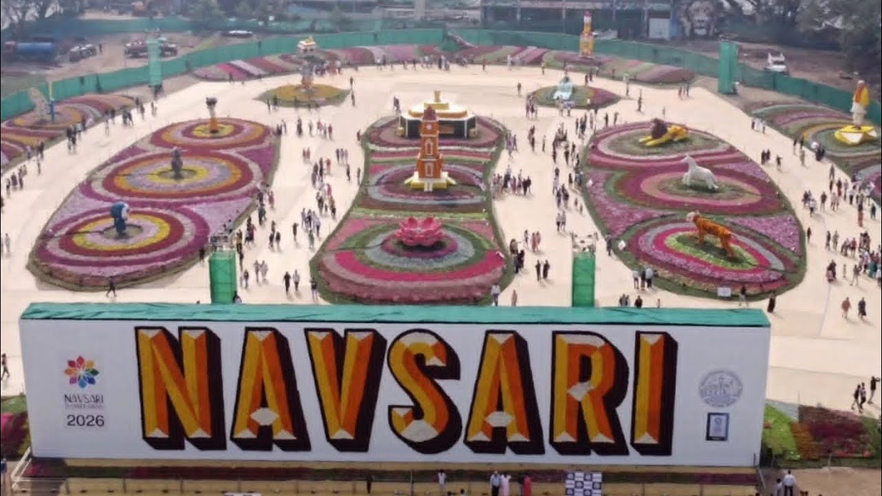 Flower Show - 2026,Navsari, Gujarat - YouTube