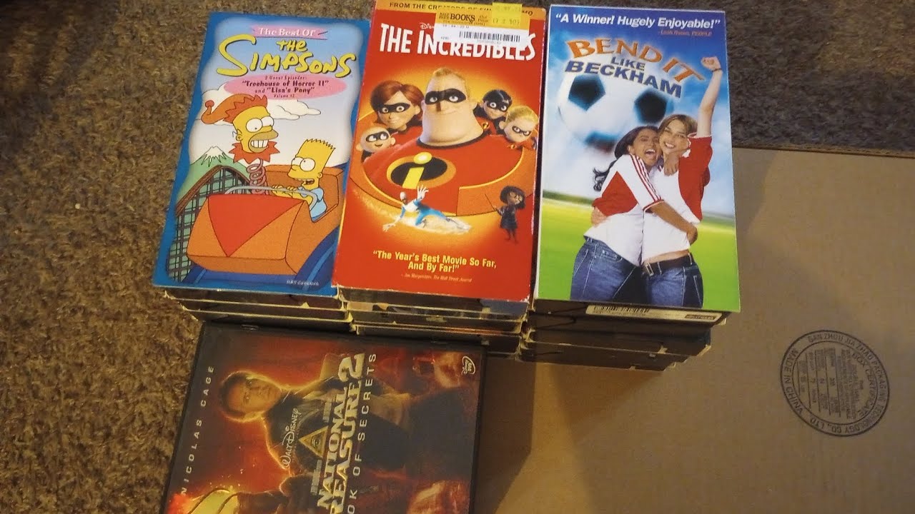 Thrift Store VHS/DVD Pickups (02/10/23) - YouTube