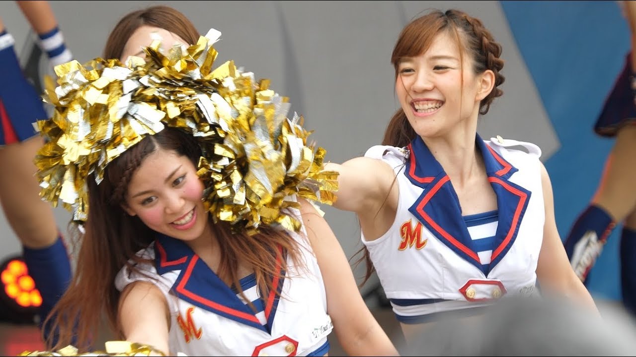 2017 Japanese Baseball Cheerleading Squad M☆Splash!!Dance show!! ENDING ...