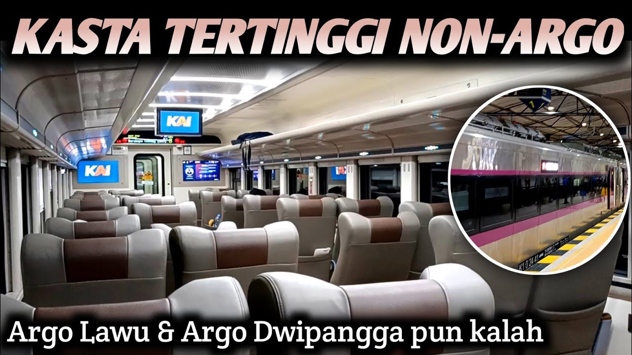 KASTA TERTINGGI KERETA NON-ARGO!! | Naik Kereta Api Bima Eksekutif New ...