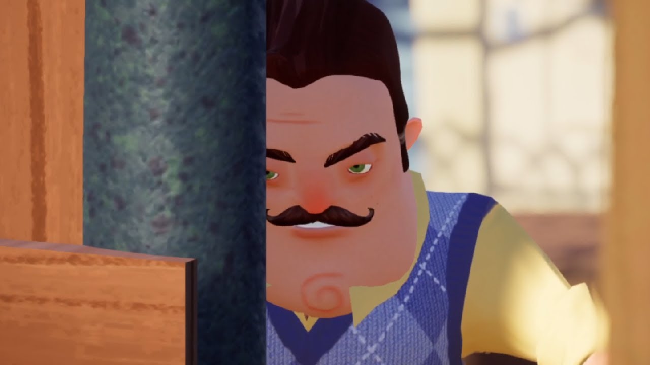 HOW TO escape Hello Neighbor Act 2 Fast using VGNmod - YouTube