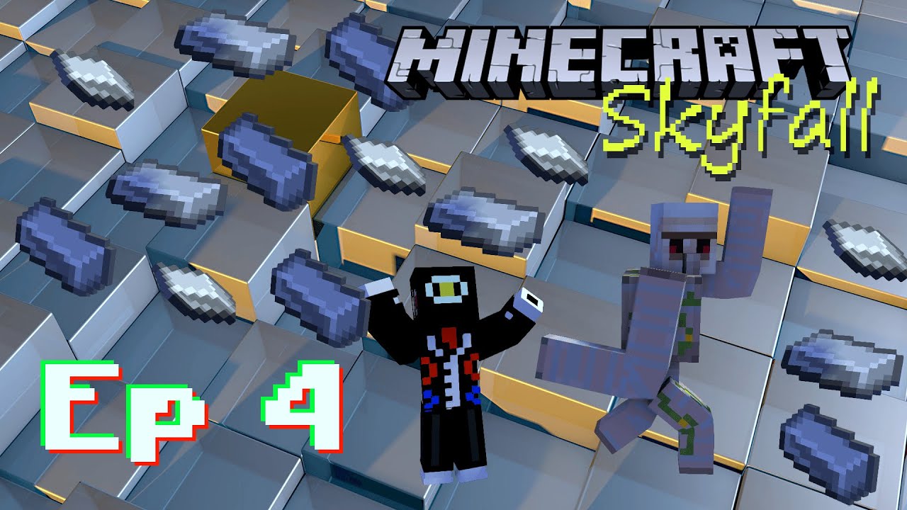 It's Raining Iron! - Minecraft Skyfall Episode 4 - YouTube