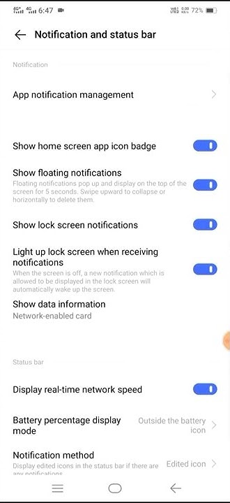 Status Bar Network Speed Indicator - YouTube