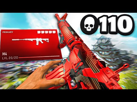 *110 KILLS* w/ #1 M4 CLASS on ASHIKA ISLAND! (Ashika Island Warzone)