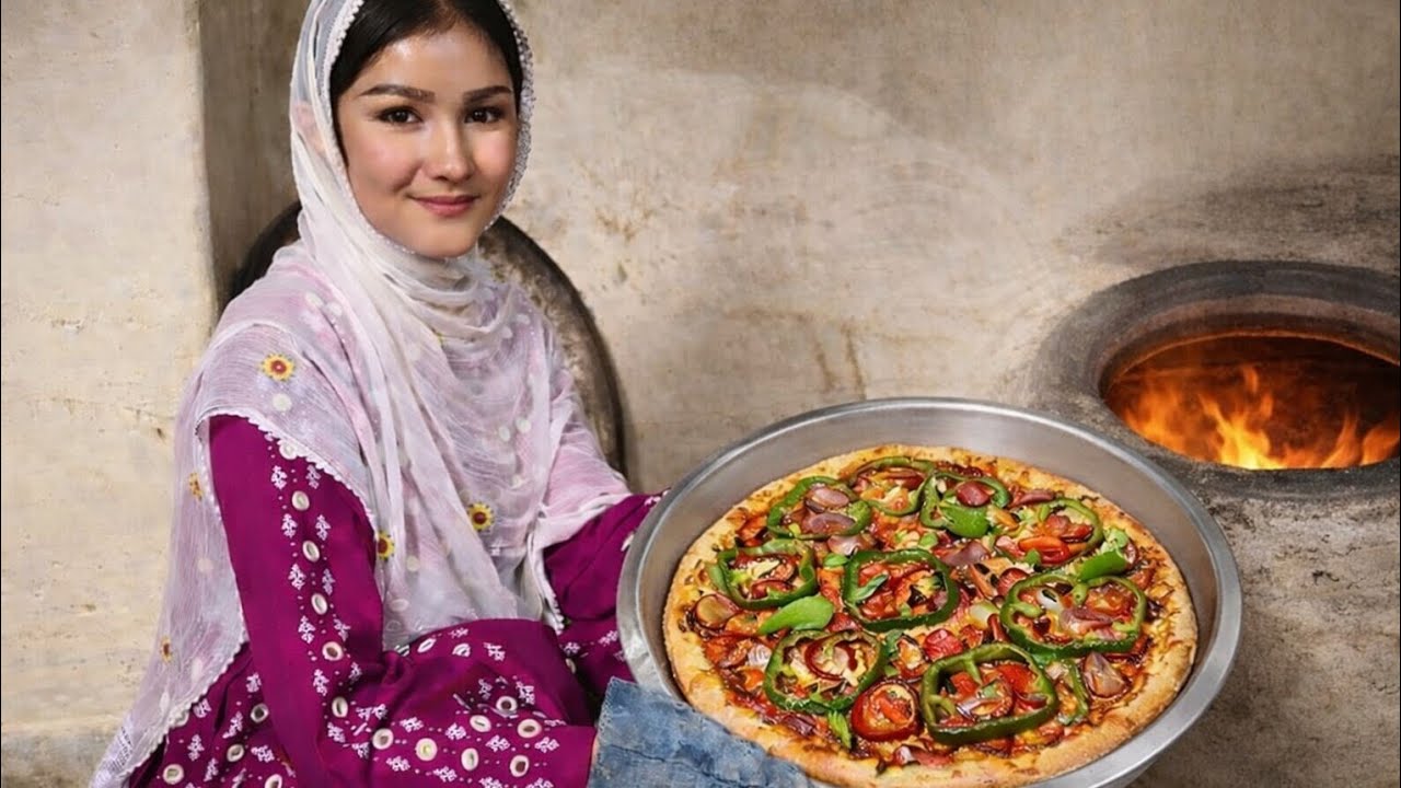 🔥 Afghan-Style Tandoor Pizza | A Flavor You’ll Never Forget! - YouTube
