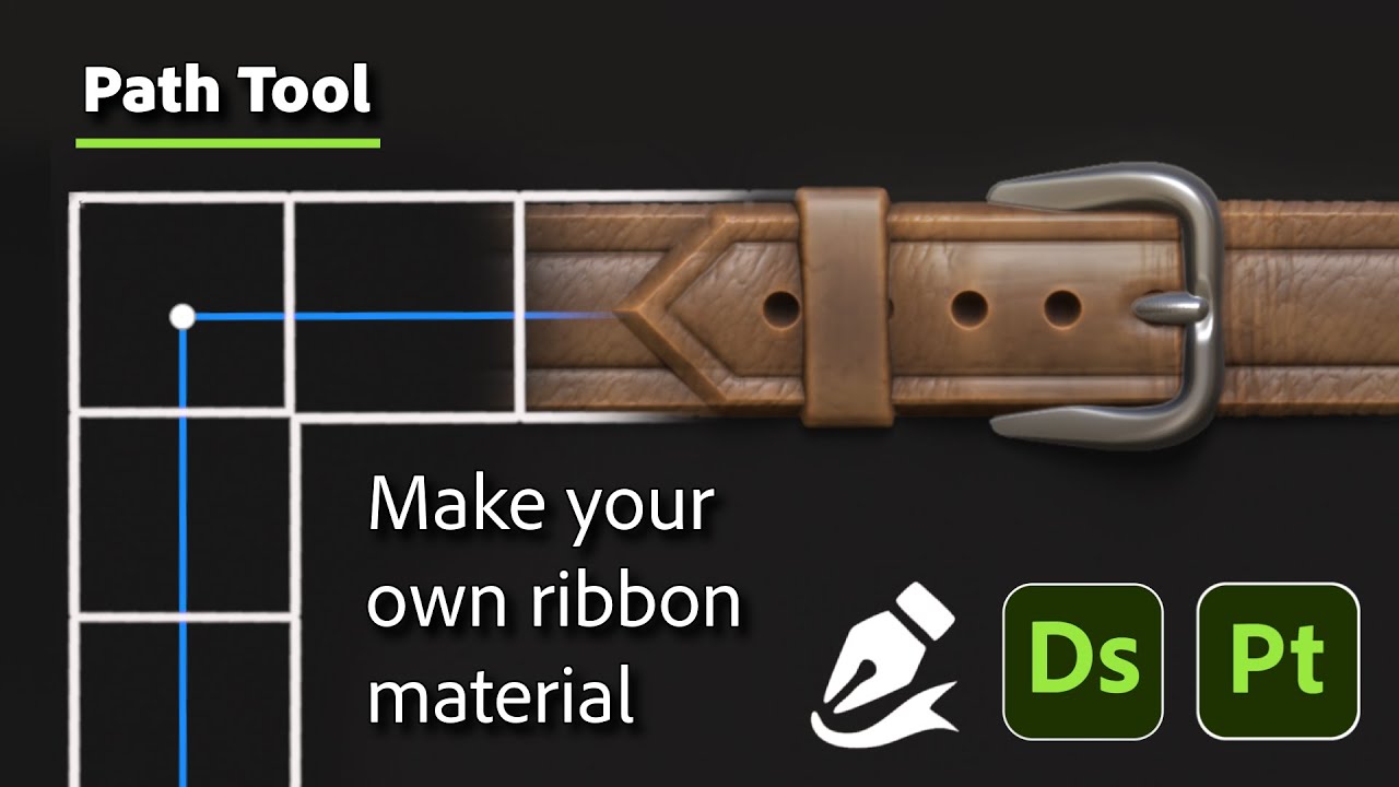 How to Create a Ribbon Material for Substance Painter in Substance ...