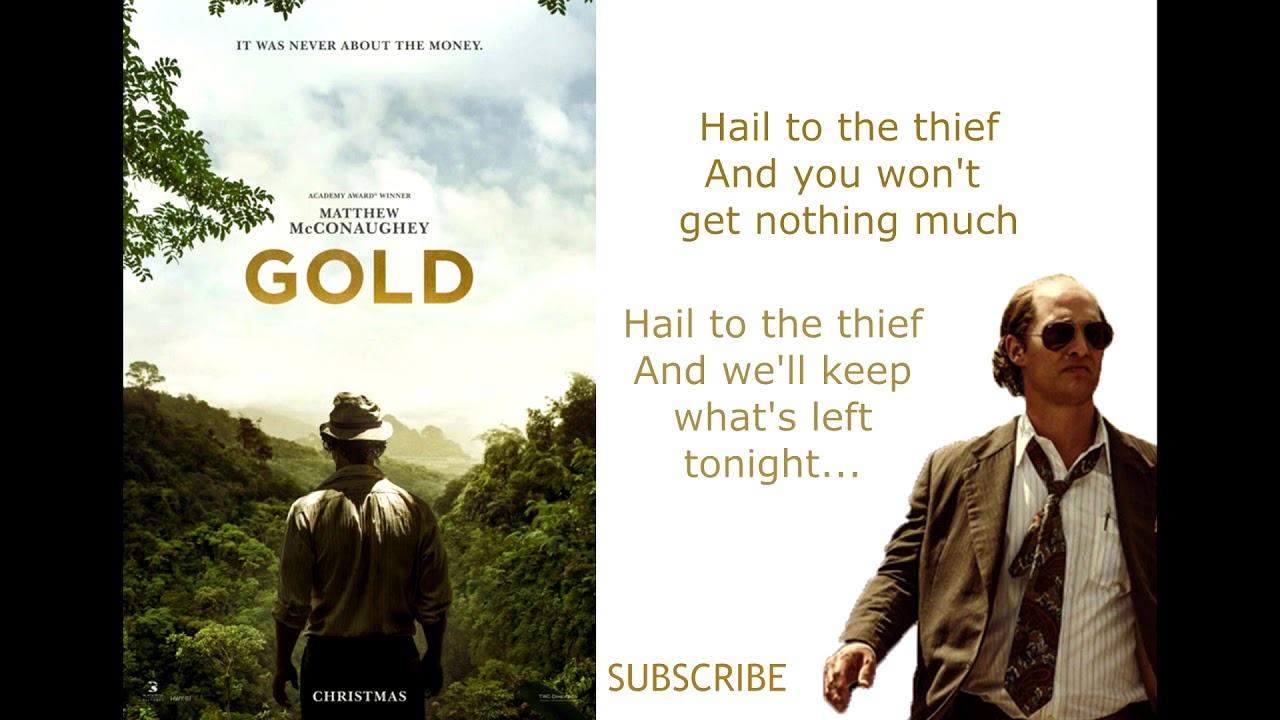 Iggy pop - Gold Lyrics (Movie "Gold" Original Soundtrack) - YouTube