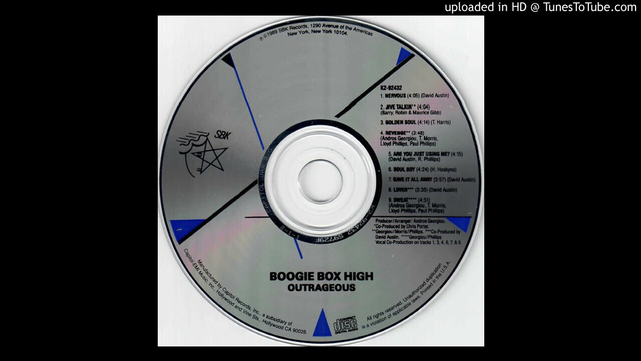 Boogie Box High - Are You Just Using Me (Co-written by George Michael ...
